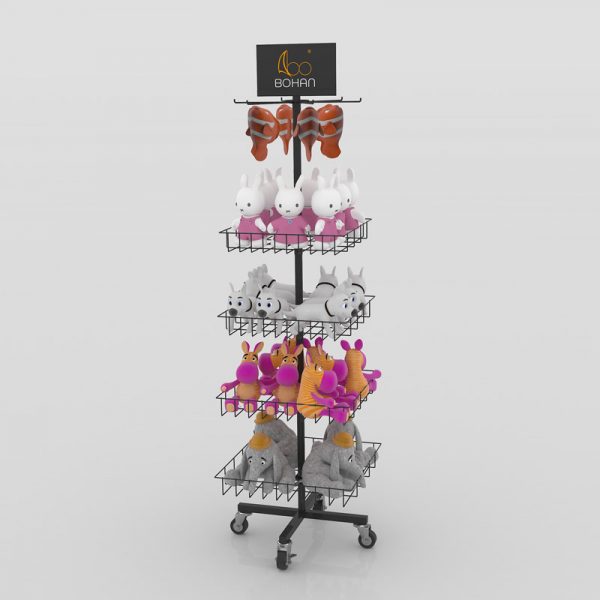 Plush Toy Rack TRM003 – BOHAN DISPLAY FIXTURE CO., LTD