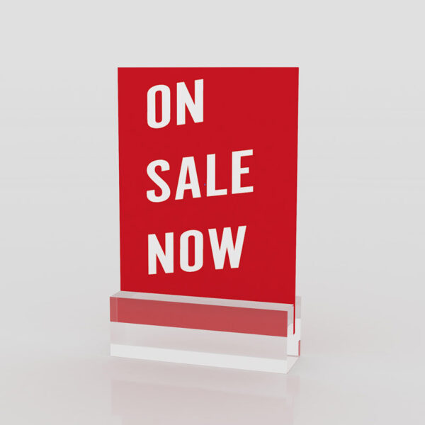 Acrylic Display Sign DS018 – BOHAN DISPLAY FIXTURE CO., LTD