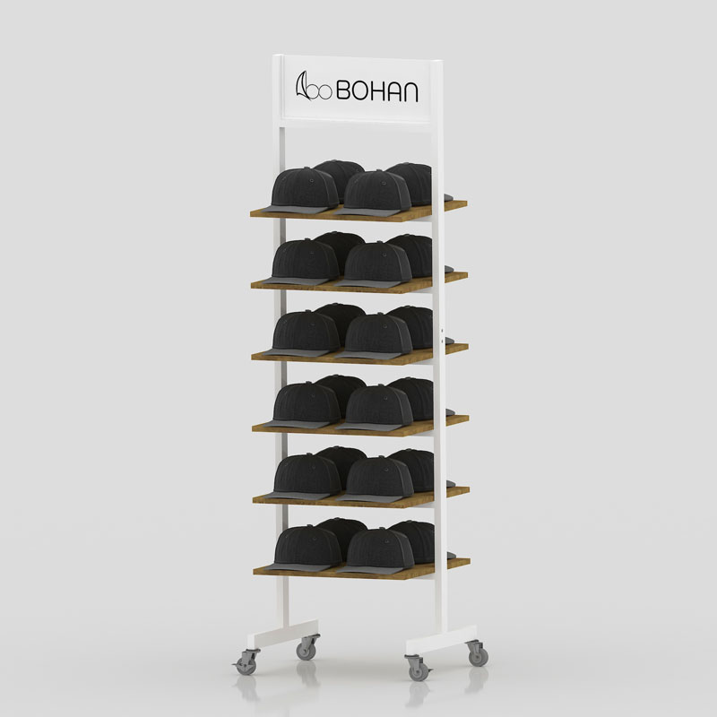 Baseball cap rack HR026 – BOHAN DISPLAY FIXTURE CO., LTD