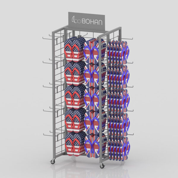 Flip-flops Display Rack SSM012 – BOHAN DISPLAY FIXTURE CO., LTD