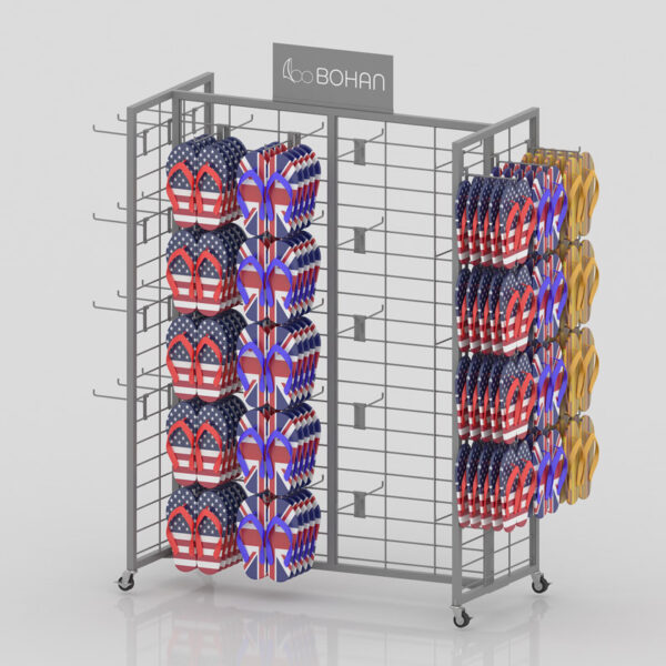Flip flops display racks SSM011 – BOHAN DISPLAY FIXTURE CO., LTD